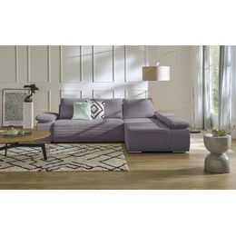 switch Ecksofa Soft grau Ma&szlig;e (cm): B: 282 H: 84 T: 182.0 &raquo; H&ouml;ffner
