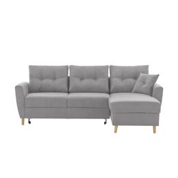 H&ouml;ffner Ecksofa Carla grau Ma&szlig;e (cm): B: 230 H: 93 T: 159.0 &raquo; H&ouml;ffner