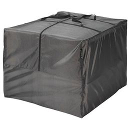 Gartenm&ouml;bel-Schutzh&uuml;lle AEROCOVERS "Kissen-Schutz-Tasche", grau (anthrazit), B:80cm H:56cm L:80cm, Polyester, Planen, Atmungsaktive Tragetasche zur Aufbewahrung von Kissen und Auflagen