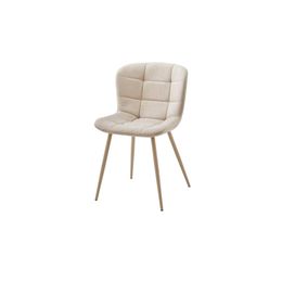 H&ouml;ffner Stuhl Takuma &brvbar; beige &brvbar; Ma&szlig;e (cm): B: 50 H: 80 T: 56.0 &raquo; H&ouml;ffner