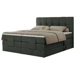 H&ouml;ffner Motor Boxspringbett mit Bettkasten Vittoria grau Ma&szlig;e (cm): B: 208 H: 124 &raquo; H&ouml;ffner