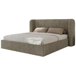 H&ouml;ffner Polsterbett mit Lattenrost Emora Classic grau Ma&szlig;e (cm): B: 183 H: 111 &raquo; H&ouml;ffner