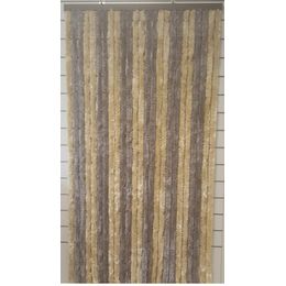 T&uuml;rvorhang EXPLORER Gr. 100, braun, Gardinen, Kinder, 200cm, Hakenaufh&auml;ngung, 100cm, Chenille, Polypropylen, B:100cm H:200cm
