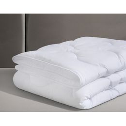 Kunstfaserbettdecke Jekatex "Hohenstein Bettdecke, 135x200 oder 155x220 cm, f&uuml;r Sommer oder Winter", wei&szlig;, B:155cm L:220cm, Bezug: 100% Polyester. F&uuml;llung: 100% Polyester, Bettdecken, mit antibakterielle Wirkung durch Aegis-Technologie