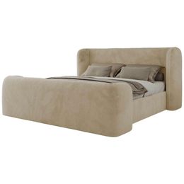 H&ouml;ffner Polsterbett mit Lattenrost Emora Classic Duo creme Ma&szlig;e (cm): B: 183 H: 111 &raquo; H&ouml;ffner