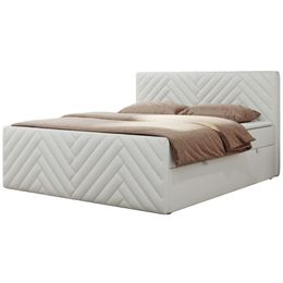 H&ouml;ffner Boxbett mit Bettkasten Paris Duo &brvbar; wei&szlig; &brvbar; Ma&szlig;e (cm): B: 201 H: 110 &raquo; H&ouml;ffner