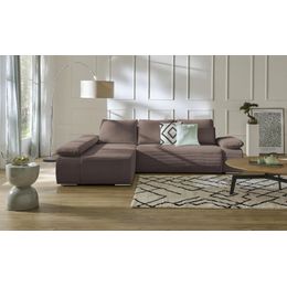 switch Ecksofa Soft braun Ma&szlig;e (cm): B: 282 H: 84 T: 182.0 &raquo; H&ouml;ffner