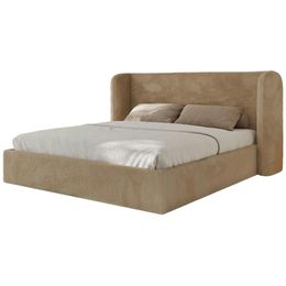 H&ouml;ffner Polsterbett mit Lattenrost Emora Classic beige Ma&szlig;e (cm): B: 243 H: 111 &raquo; H&ouml;ffner