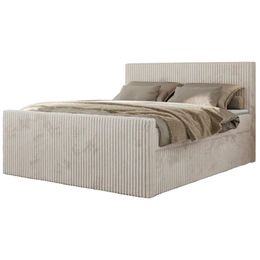 H&ouml;ffner Boxbett mit Bettkasten Tiliano Duo &brvbar; beige &brvbar; Ma&szlig;e (cm): B: 164 H: 119 &raquo; H&ouml;ffner