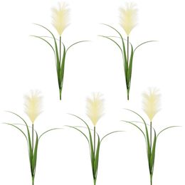 Kunstzweig Creativ green "Pampasgras", beige (creme), B:10cm H:76cm, Kunststoff, Kunstpflanzen, Kunstzweig