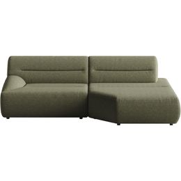 Sit & More Ecksofa SIT & MORE "Scrabble", olive, B:260cm H:80cm T:130cm, 100% Polyester, Sofas, Ecksofa