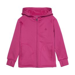 Fleecejacke Color Kids "Fleecejacke COFleece", M&auml;dchen, Gr. 110, pink (vivacious), Obermaterial: 100% Polyester PES., Jacken Fleecejacke