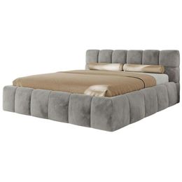 H&ouml;ffner Polsterbett mit Bettkasten Nira Classic &brvbar; grau &brvbar; Ma&szlig;e (cm): B: 206 H: 92 &raquo; H&ouml;ffner