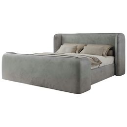 H&ouml;ffner Polsterbett mit Lattenrost Emora Classic Duo &brvbar; grau &brvbar; Ma&szlig;e (cm): B: 223 H: 111 &raquo; H&ouml;ffner