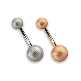 Adelia&acute;s Intimpiercing ADELIA&acute;S "Piercing - Intimpiercing 316L Stahl Rose Opal", ros&eacute;gold, Piercings, Damen, Rose mit Opal, 8 mm L&auml;nge, 1,6 mm St&auml;rke, 316L Stahl