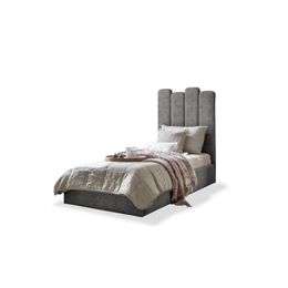 Miuform Polsterbett mit Bettkasten Dreamy Aurora grau Ma&szlig;e (cm): B: 97 H: 132 &raquo; H&ouml;ffner