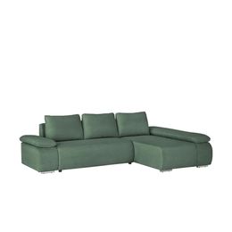 switch Ecksofa Soft gr&uuml;n Ma&szlig;e (cm): B: 282 H: 84 T: 182.0 &raquo; H&ouml;ffner