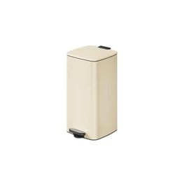 H&ouml;ffner M&uuml;lleimer beige Stahl,Kunststoff Ma&szlig;e (cm): B: 28,5 H: 54,4 &raquo; H&ouml;ffner
