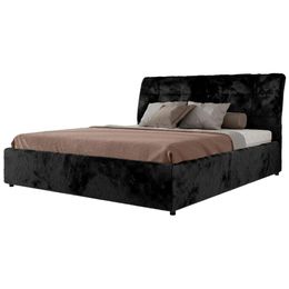 H&ouml;ffner Polsterbett mit Bettkasten Gala Classic &brvbar; schwarz &brvbar; Ma&szlig;e (cm): B: 148 H: 101 &raquo; H&ouml;ffner