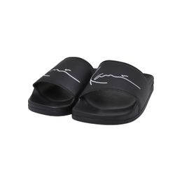 Sneaker Karl Kani "Karl Kani Herren KKSLDSM000002 KK Pool Slide", Herren, Gr. 42.5, schwarz, Polyurethan, Schuhe Sneaker