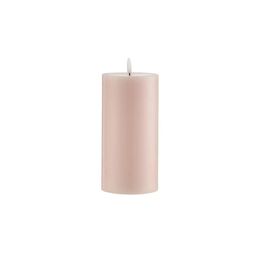 HOME STORY LED Kerze rosa/pink Paraffin,Kunststoff Ma&szlig;e (cm): H: 23 &Oslash;: 10 &raquo; H&ouml;ffner