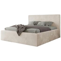 H&ouml;ffner Polsterbett mit Bettkasten Tiliano Classic beige Ma&szlig;e (cm): B: 156 H: 108 &raquo; H&ouml;ffner