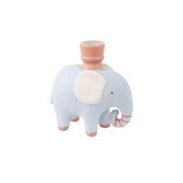 HOME STORY Kerzenhalter Elefant grau Porzellan Ma&szlig;e (cm): B: 6,2 H: 12,3 &raquo; H&ouml;ffner