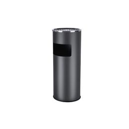 H&ouml;ffner M&uuml;lleimer &brvbar; schwarz &brvbar; Stahl,Kunststoff &brvbar; Ma&szlig;e (cm): B: 24,5 H: 60,5 &raquo; H&ouml;ffner