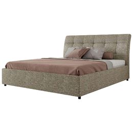 H&ouml;ffner Polsterbett mit Bettkasten Gala Classic &brvbar; grau &brvbar; Ma&szlig;e (cm): B: 148 H: 101 &raquo; H&ouml;ffner