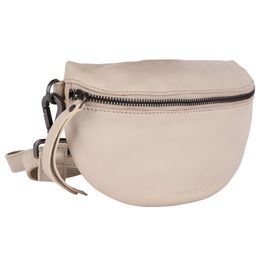 Umh&auml;ngetasche Harbour 2nd "Paulette", Damen, Gr. B/H/T: 24cm x 13cm x 7cm, beige (cream), Rindsleder, Taschen Umh&auml;ngetasche, Schultertasche, Mini Bag, Handtasche Damen