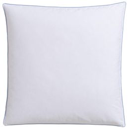 Federkissen Hanse by RIBECO "Lina", wei&szlig;, B:80cm L:80cm, Bezug: 100% Baumwolle. F&uuml;llung: 90% Entenfeder, 10% Entendaune, Kopfkissen