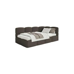 Selsey Polsterliege mit Bettkasten Cloudy braun Ma&szlig;e (cm): B: 220 H: 88 &raquo; H&ouml;ffner