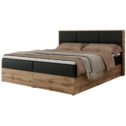 H&ouml;ffner Boxbett mit Bettkasten Albero 2 &brvbar; schwarz &brvbar; Ma&szlig;e (cm): B: 208 H: 104 &raquo; H&ouml;ffner