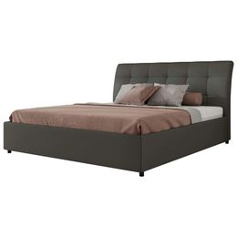 H&ouml;ffner Polsterbett mit Bettkasten Gala Classic grau Ma&szlig;e (cm): B: 148 H: 101 &raquo; H&ouml;ffner