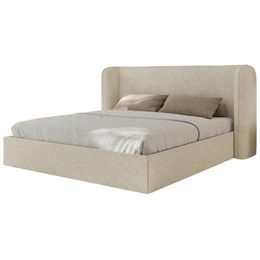 H&ouml;ffner Polsterbett mit Lattenrost Emora Classic creme Ma&szlig;e (cm): B: 243 H: 111 &raquo; H&ouml;ffner