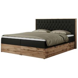 H&ouml;ffner Boxbett mit Bettkasten Amore &brvbar; schwarz &brvbar; Ma&szlig;e (cm): B: 168 H: 115 &raquo; H&ouml;ffner