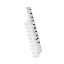 Str&uuml;mpfe Kappa "Kappa Stocking KUFisper", Damen, Gr. 35-38, wei&szlig;, Obermaterial: 62% Baumwolle, 36% Polyester, 2% Elasthan, Socken Str&uuml;mpfe