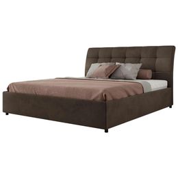 H&ouml;ffner Polsterbett mit Bettkasten Gala Classic braun Ma&szlig;e (cm): B: 148 H: 101 &raquo; H&ouml;ffner