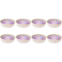 Sch&uuml;ssel KARE DESIGN, violett, Steingut, Sch&uuml;sseln, Sch&uuml;ssel