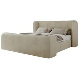 H&ouml;ffner Polsterbett mit Lattenrost Emora Classic Duo beige Ma&szlig;e (cm): B: 203 H: 111 &raquo; H&ouml;ffner