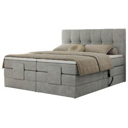 H&ouml;ffner Motor Boxspringbett mit Bettkasten Vittoria grau Ma&szlig;e (cm): B: 168 H: 124 &raquo; H&ouml;ffner
