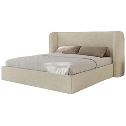 H&ouml;ffner Polsterbett mit Lattenrost Emora Classic &brvbar; creme &brvbar; Ma&szlig;e (cm): B: 223 H: 111 &raquo; H&ouml;ffner