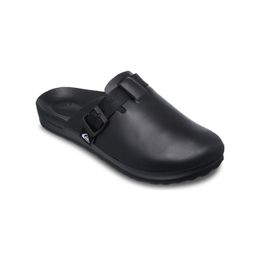 Sandale Quiksilver "Clogg", Herren, Gr. 10 (43), schwarz 1, Obermaterial:Obermaterial: 85% EVA/12% Microfaser-Textil/3% Kunststoffschnalle Synthetik, Futter: k. A., Laufsohle: 100% EVA;, Schuhe Sandale
