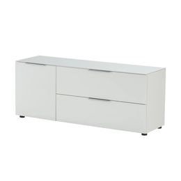 H&ouml;ffner TV-Lowboard Vitreo Neo &brvbar; wei&szlig; &brvbar; Ma&szlig;e (cm): B: 135 H: 55 T: 40.0 &raquo; H&ouml;ffner