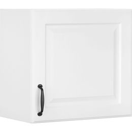 Wiho-K&uuml;chen H&auml;ngeschrank WIHO K&Uuml;CHEN "Erla", wei&szlig; (front: kassette wei&szlig;, korpus: wei&szlig;), B:60cm H:56,5cm T:35cm, Schr&auml;nke, H&auml;ngeschrank, 60 cm breit mit Kassettenfront