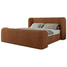H&ouml;ffner Polsterbett mit Lattenrost Emora Classic Duo orange Ma&szlig;e (cm): B: 243 H: 111 &raquo; H&ouml;ffner