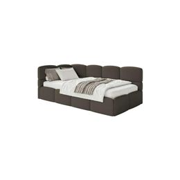 Selsey Polsterliege mit Bettkasten Cloudy braun Ma&szlig;e (cm): B: 220 H: 88 &raquo; H&ouml;ffner
