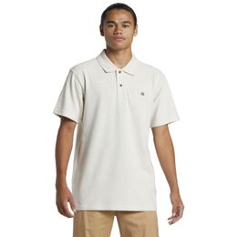 Poloshirt Quiksilver "DNA Polo", Herren, Gr. L, grau (fog), Obermaterial:100% Walkfrottier;, Shirts
