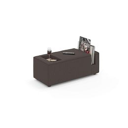 Sofaelement OTTO HOME "HAILY Tisch f&uuml;r das Modulsofa, Ma&szlig;e B/T/H: 45/100/37 cm", braun, B:45cm H:37cm T:100cm, 100% Polyester, Polsterelemente, als Modul oder separat verwendbar, mit Steckfach und Ablagefl&auml;che