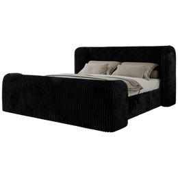 H&ouml;ffner Polsterbett mit Lattenrost Emora Classic Duo schwarz Ma&szlig;e (cm): B: 203 H: 111 &raquo; H&ouml;ffner